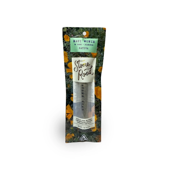 Stone Road - Maui Wowie (SH) Hash-Infused Single Pre-Roll (1 Gram) | HERB